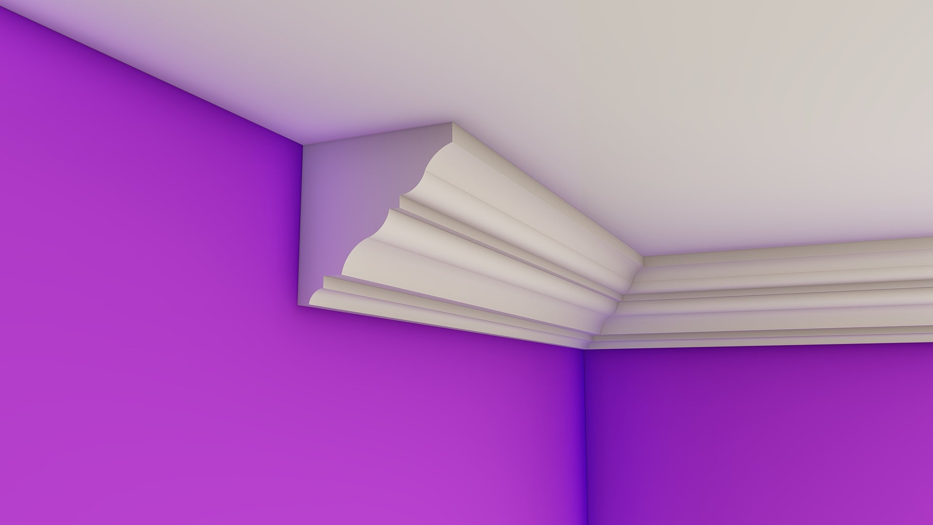 Varney Plaster Cornice 150mm x 155mm HPM27 – Handmade Plaster Mouldings