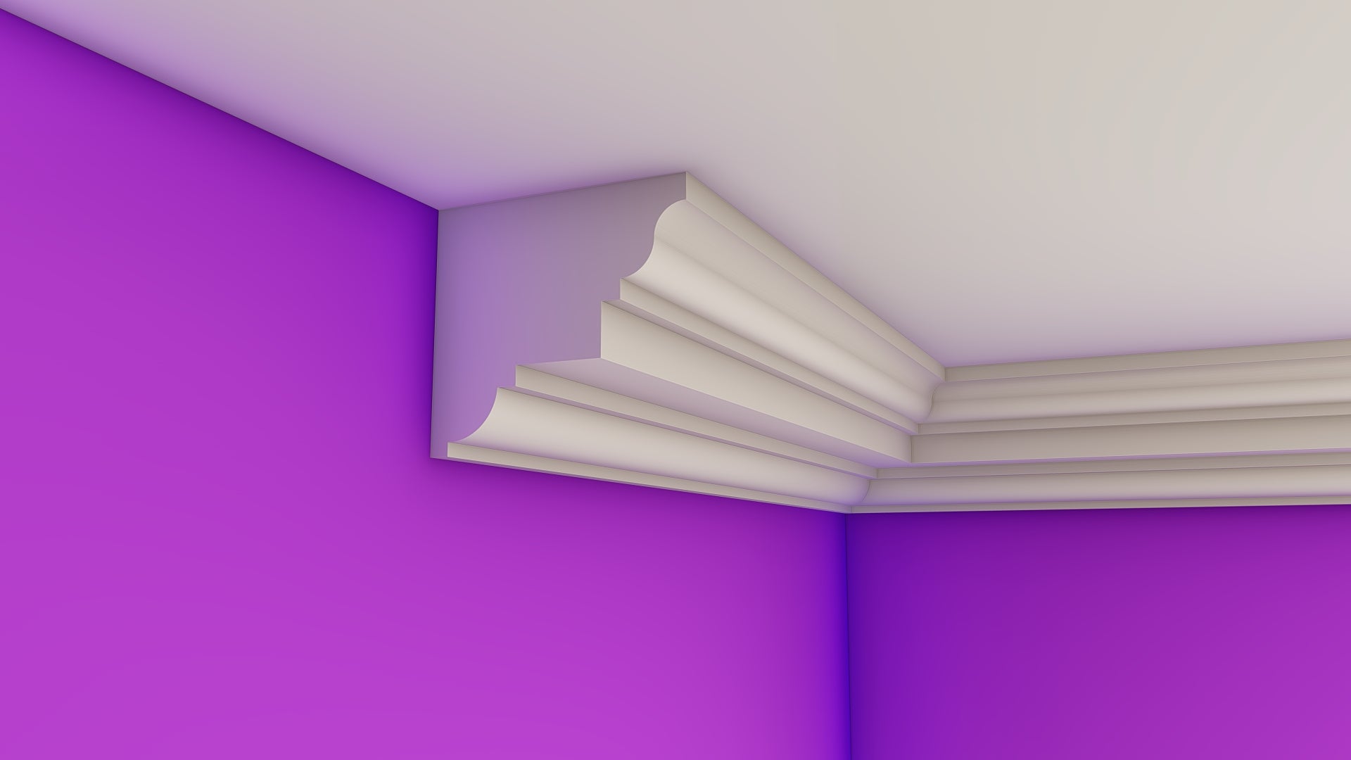 Harris Large Georgian Plaster Cornice 160mm x 175mm HPM14 – Handmade ...