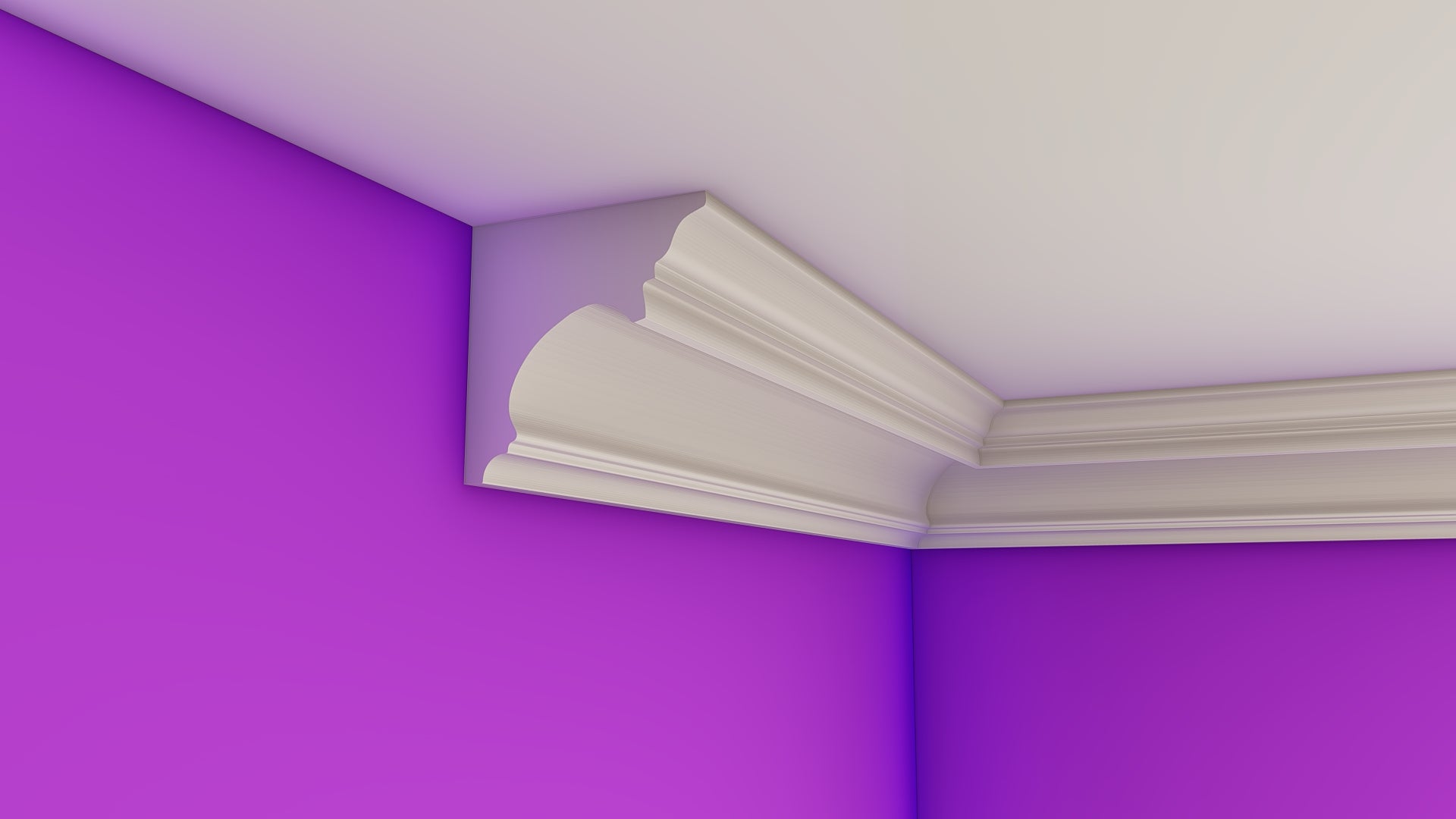 Large Victorian Plaster Cornice 155mm x 155mm HPM03 – Handmade Plaster ...